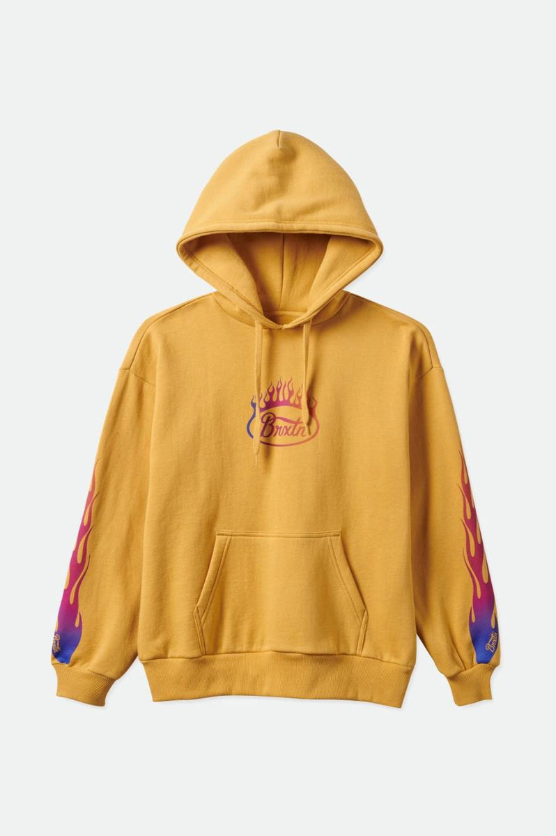 Parsons Flame Women's Hoodie - Bright Gold – Brixton Australia