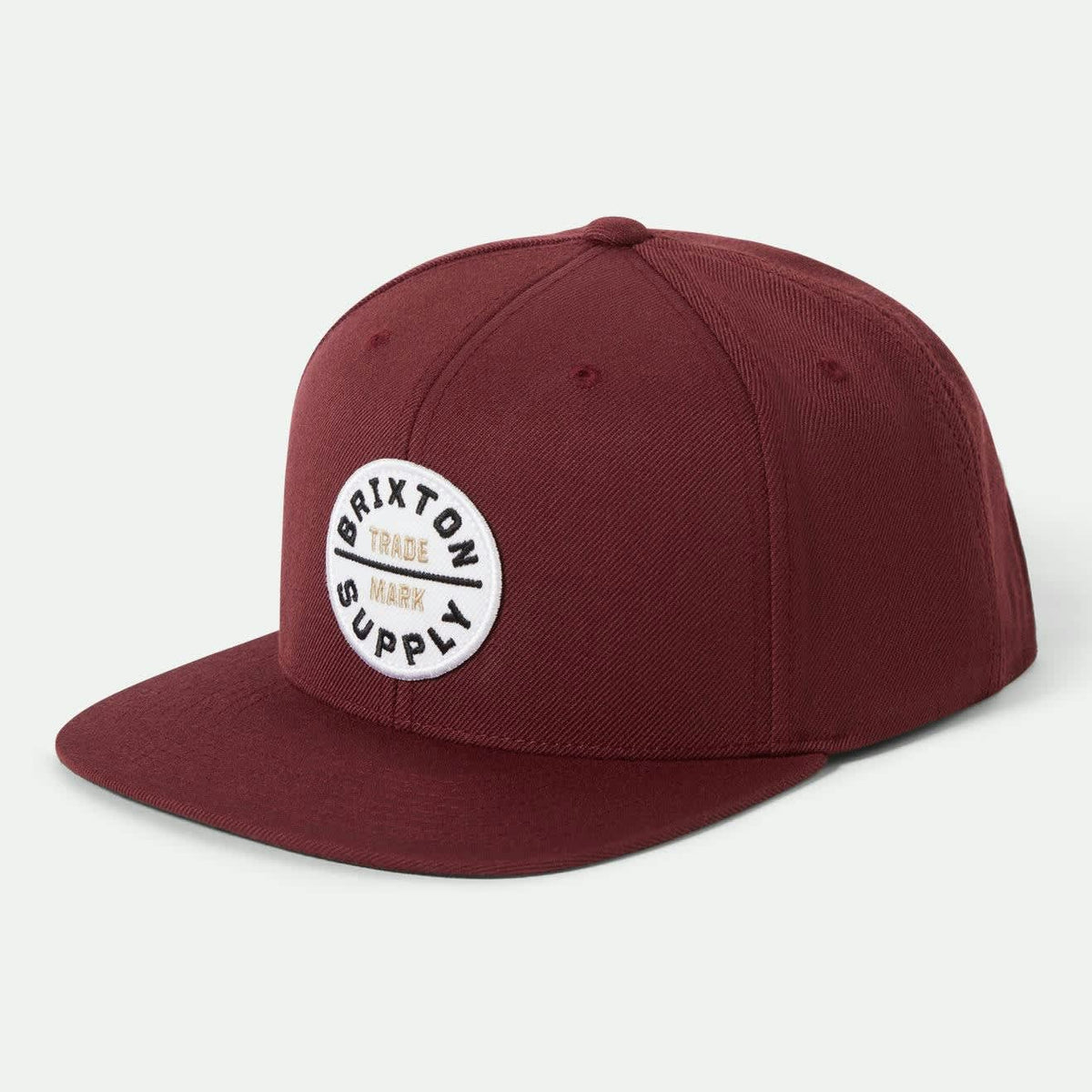 Unisex Oath III Snapback in Port – Brixton Australia