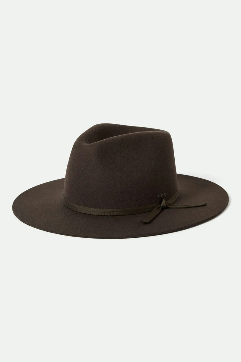 Unisex Cohen Cowboy Hat in Brown – Brixton Australia