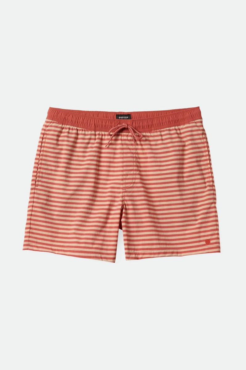 Voyage Hybrid Short - Smoke Grey/Dusty Cedar – Brixton Australia