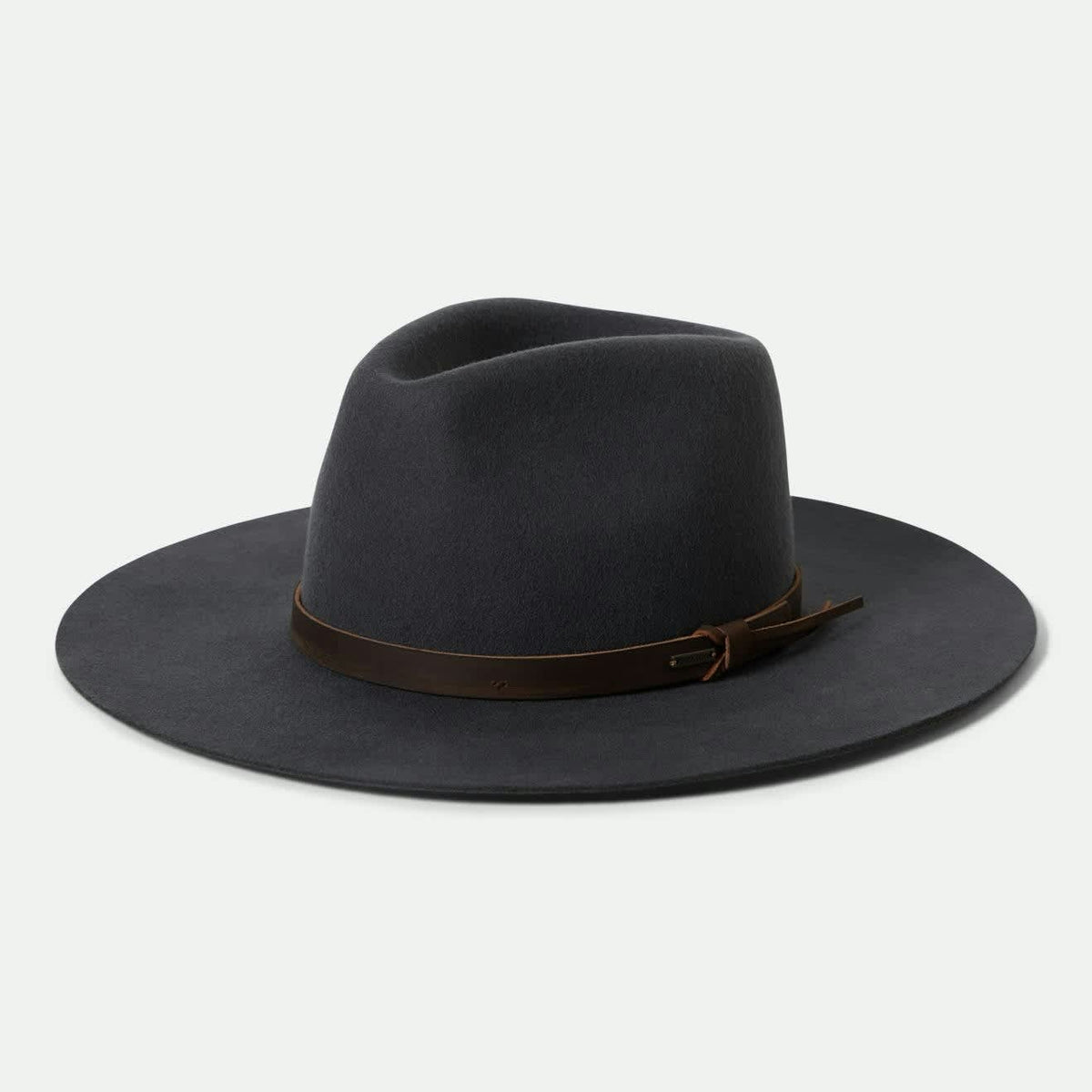 Unisex Hawkins WTHR GUARD™ Cowboy Hat in Asphalt/Brown – Brixton Australia