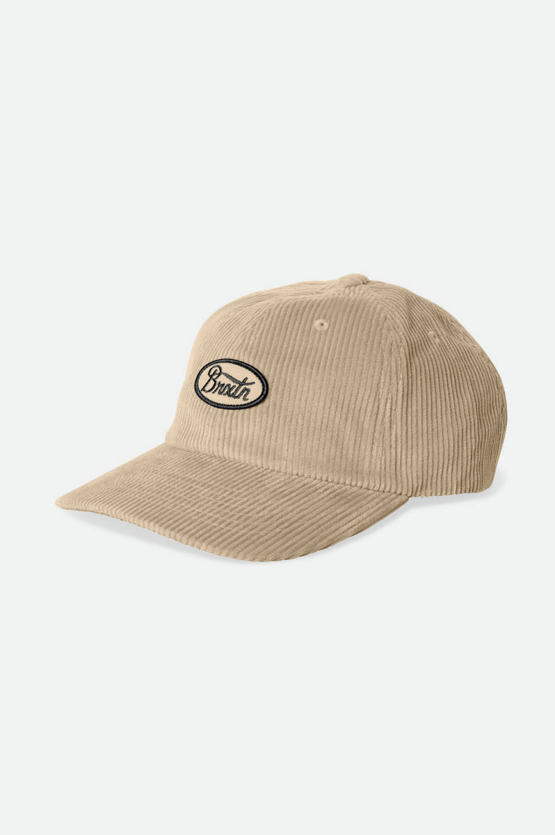 Parsons LP Adjustable Hat - Biscotti – Brixton Australia