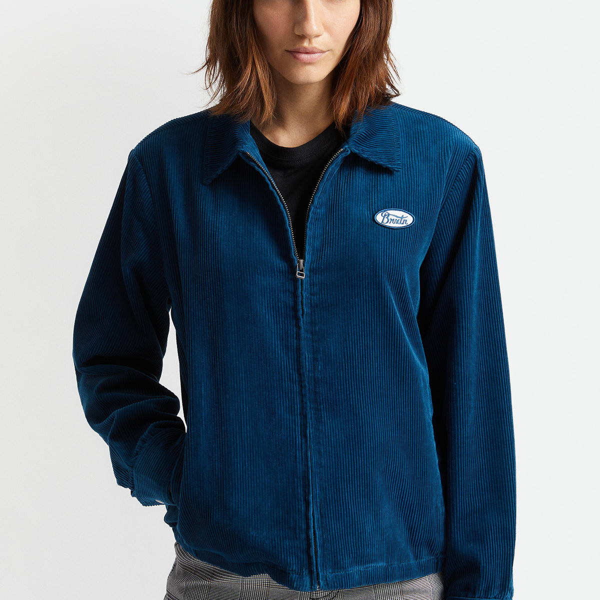 Women's Utopia Jacket - Marine Blue – Brixton Australia